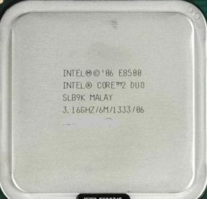 CPU Intel Pentium E8400/E8500 sk775 ( 3.0GHZ/6M ) 2 lõi 2 luồng
